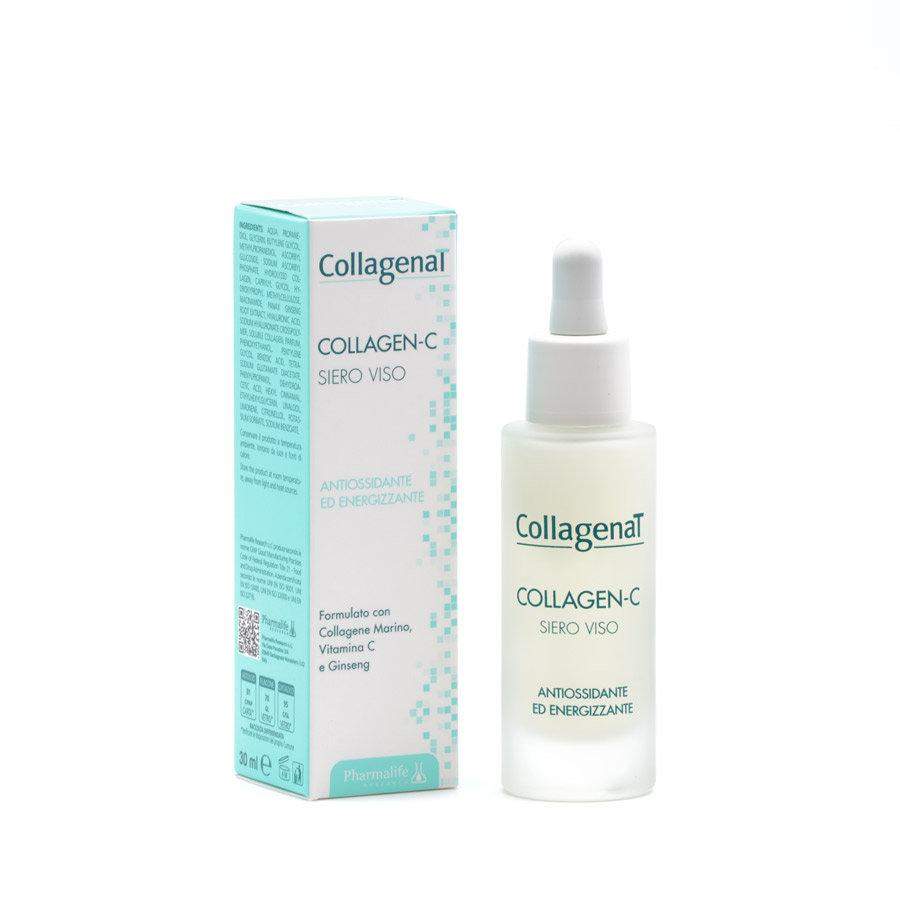 Skoncentrowane serum do skóry matowej i zestresowanej 30 ml Collagen-C ...