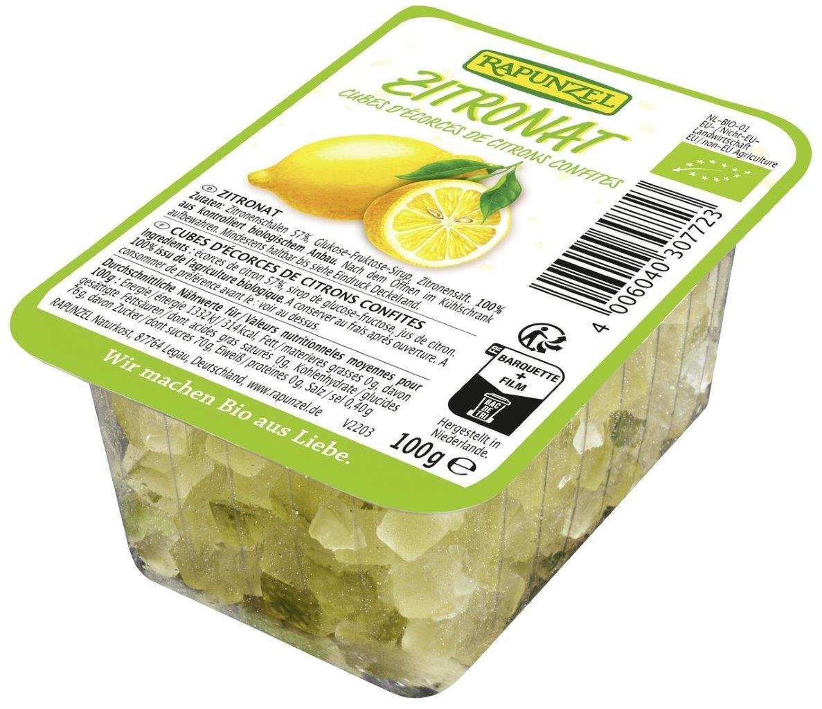 Skórka Cytryny Kandyzowana Bio 100 G - Rapunzel - Rapunzel | Sklep ...
