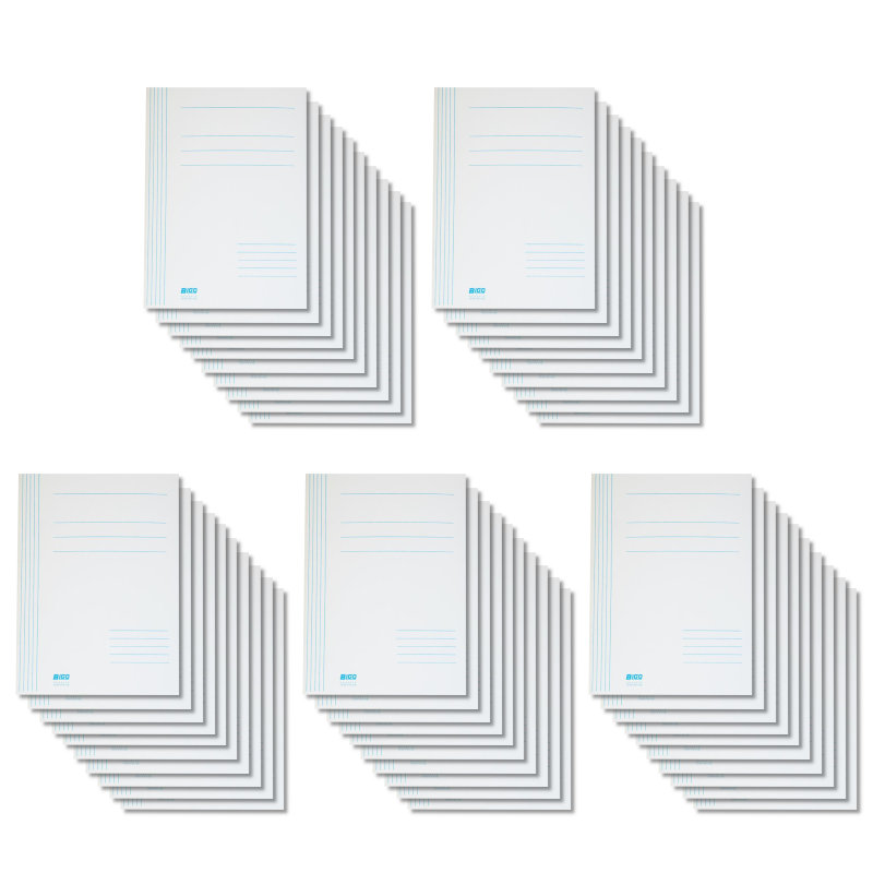 Skoroszyt Wpinany Miękki z Fałdą A4 280g x50 - BIGO | Sklep EMPIK.COM