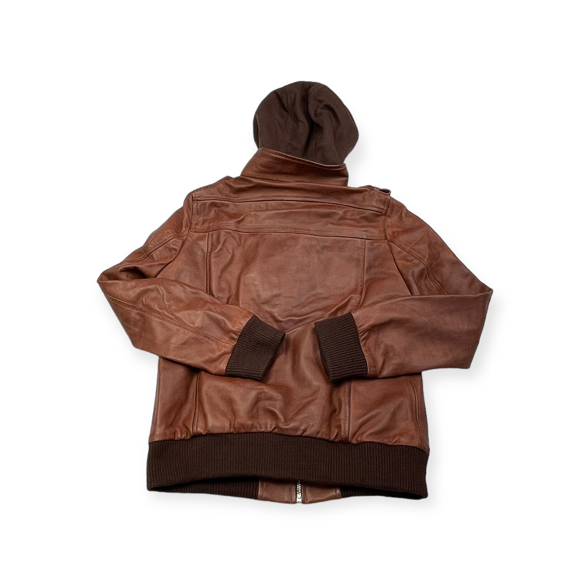Skórzana kurtka damska z kapturem Real Leather M - Inna marka | Moda ...
