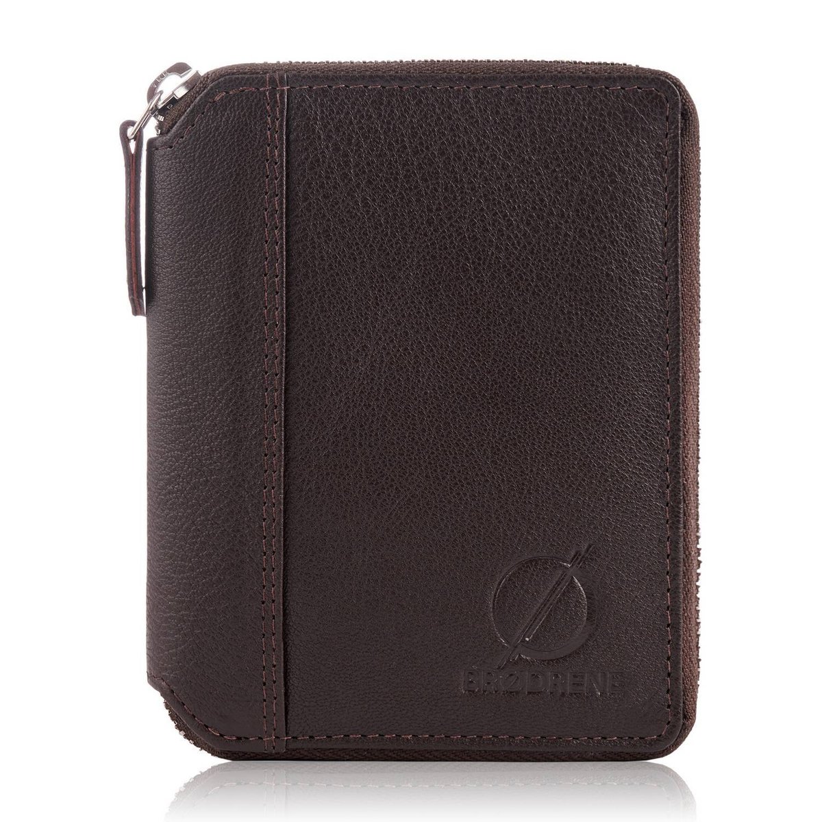 Skórzany Brązowy Portfel Rfid G-05L Brødrene - Brodrene | Moda Sklep ...