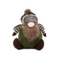 Skrzat świąteczny GRINNIE zielony w czapce 35 cm - Homla | Sklep EMPIK.COM