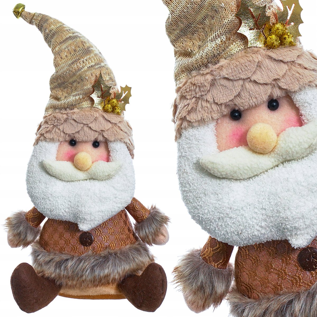 Skrzat Świąteczny Krasnal Gnom Mikołaj Duży - JUMI | Sklep EMPIK.COM