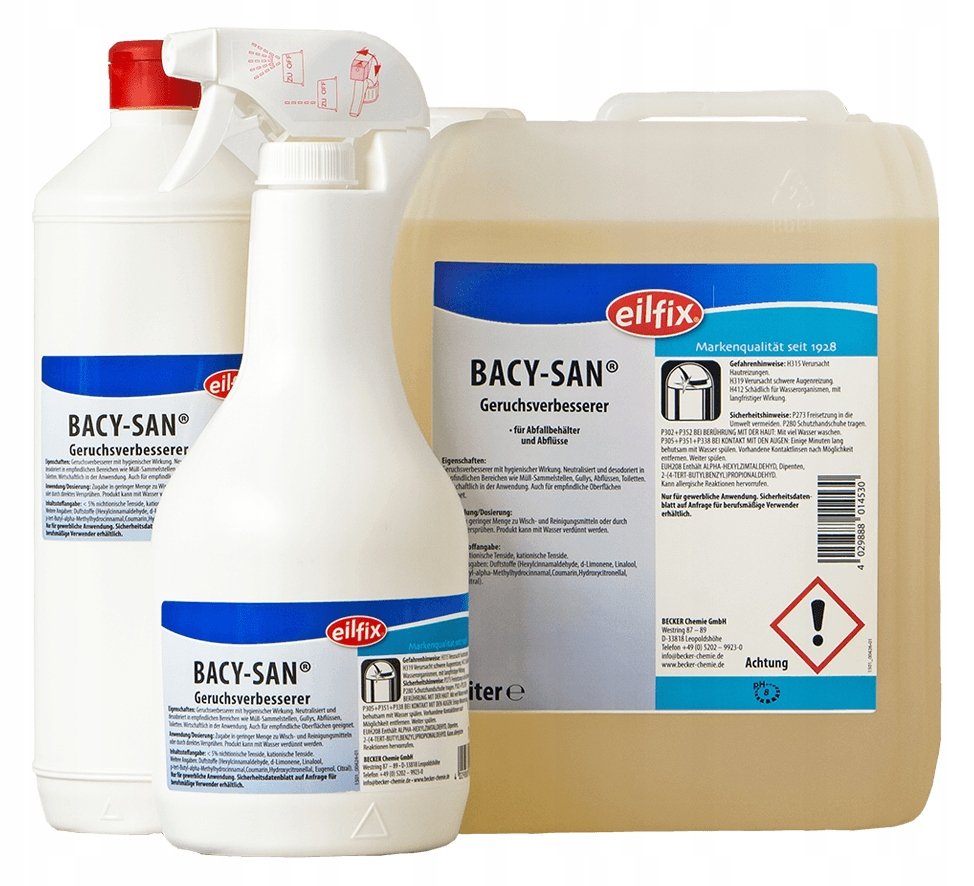 Skuteczny neutralizator zapachów BACY-SAN1L - Eilfix | Sklep EMPIK.COM
