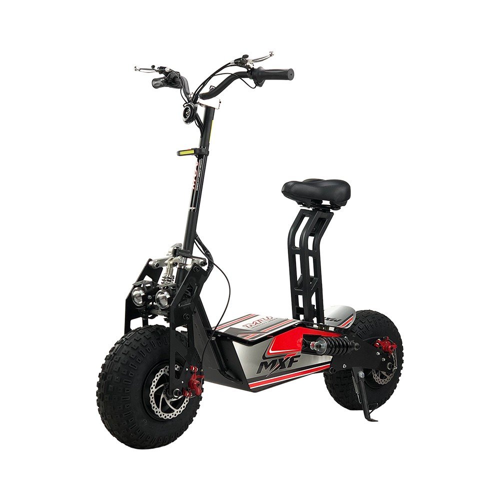 Skuter elektryczny BILI BIKE X-SCOOTER 1600W czarno/czerwony - Bili ...