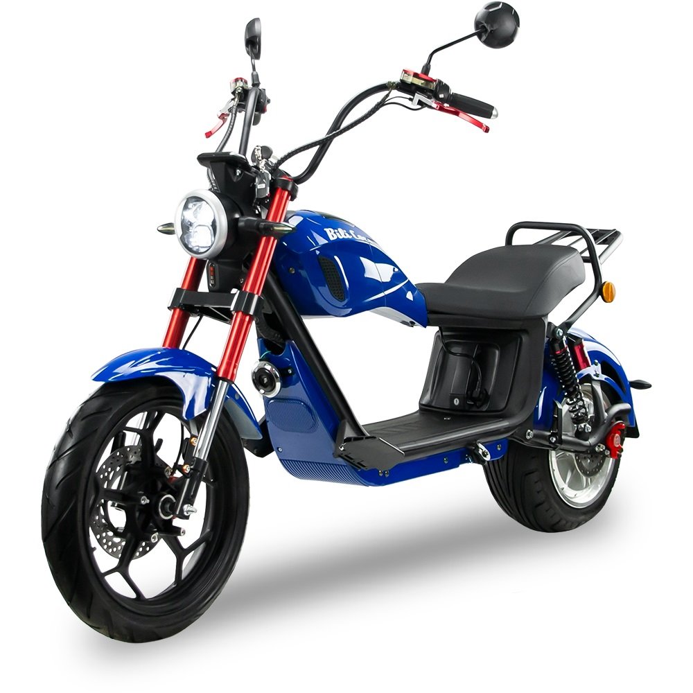 Skuter elektryczny BILI COCO BIG CHOPPER niebieski - Bili Bike | Motoryzacja EMPIK