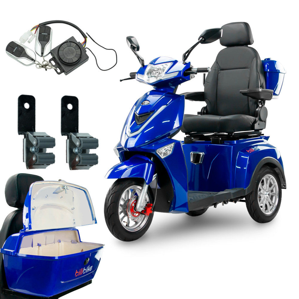 Skuter Elektryczny Dla Seniora, Pojazd Inwalidzki Bili Bike Shino G4 ...
