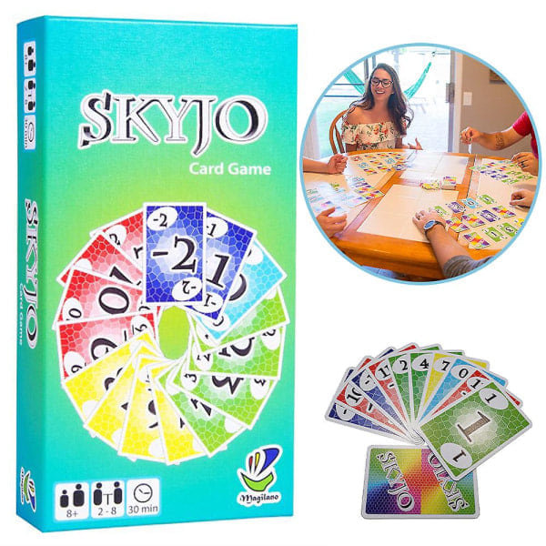 Skyjo by Magilano Card Game Party Adult Card Game (FMY) - Other | Sklep EMPIK.COM