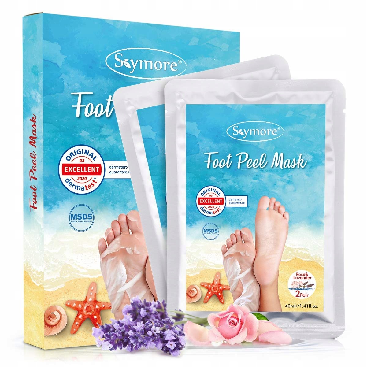 SKYMORE MASKA DO STÓP PEELING LAWENDA ZESTAW 2 SZTUKI | Sklep EMPIK.COM