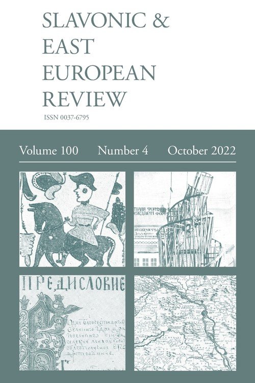 Slavonic & East European Review (100 - Opracowanie zbiorowe | Książka w ...