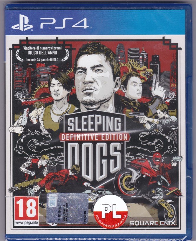 Sleeping Dogs Definitive Edition Ps4 Nowa - Square-Enix / Eidos | Gry i programy Sklep EMPIK.COM
