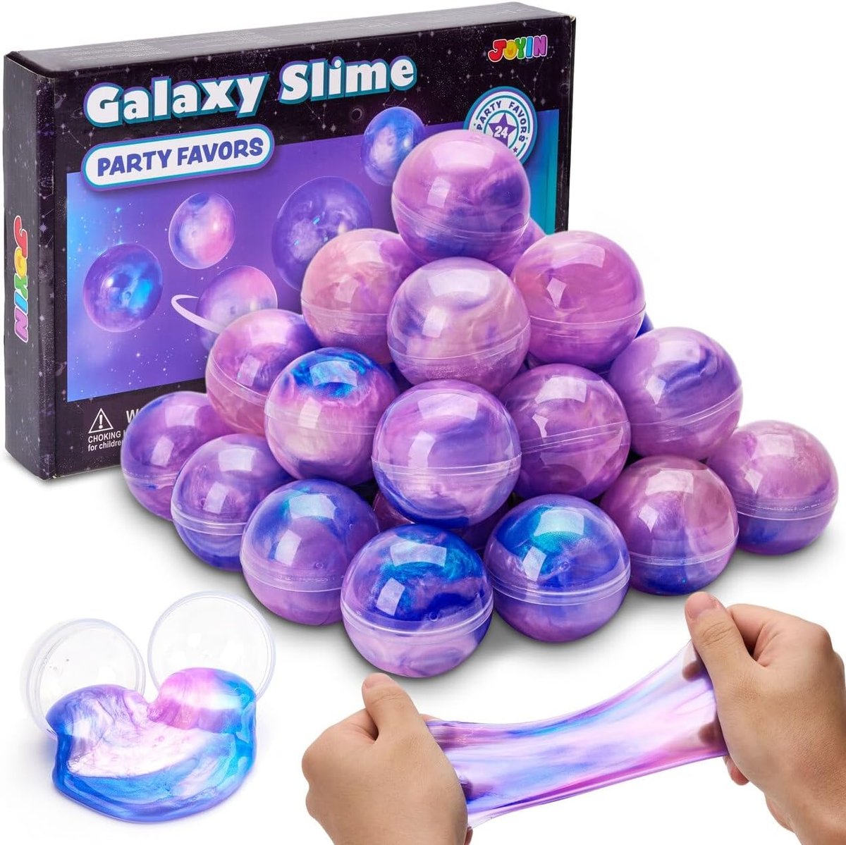 Slime Crystal Ball Kulka Masa Sensoryczna Galaxy X24 Kula Plastyczna ...