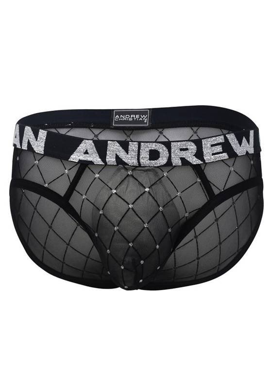 Slipy Męskie Andrew Christian - Diamond Mesh Brief 92677-L - Inna marka ...