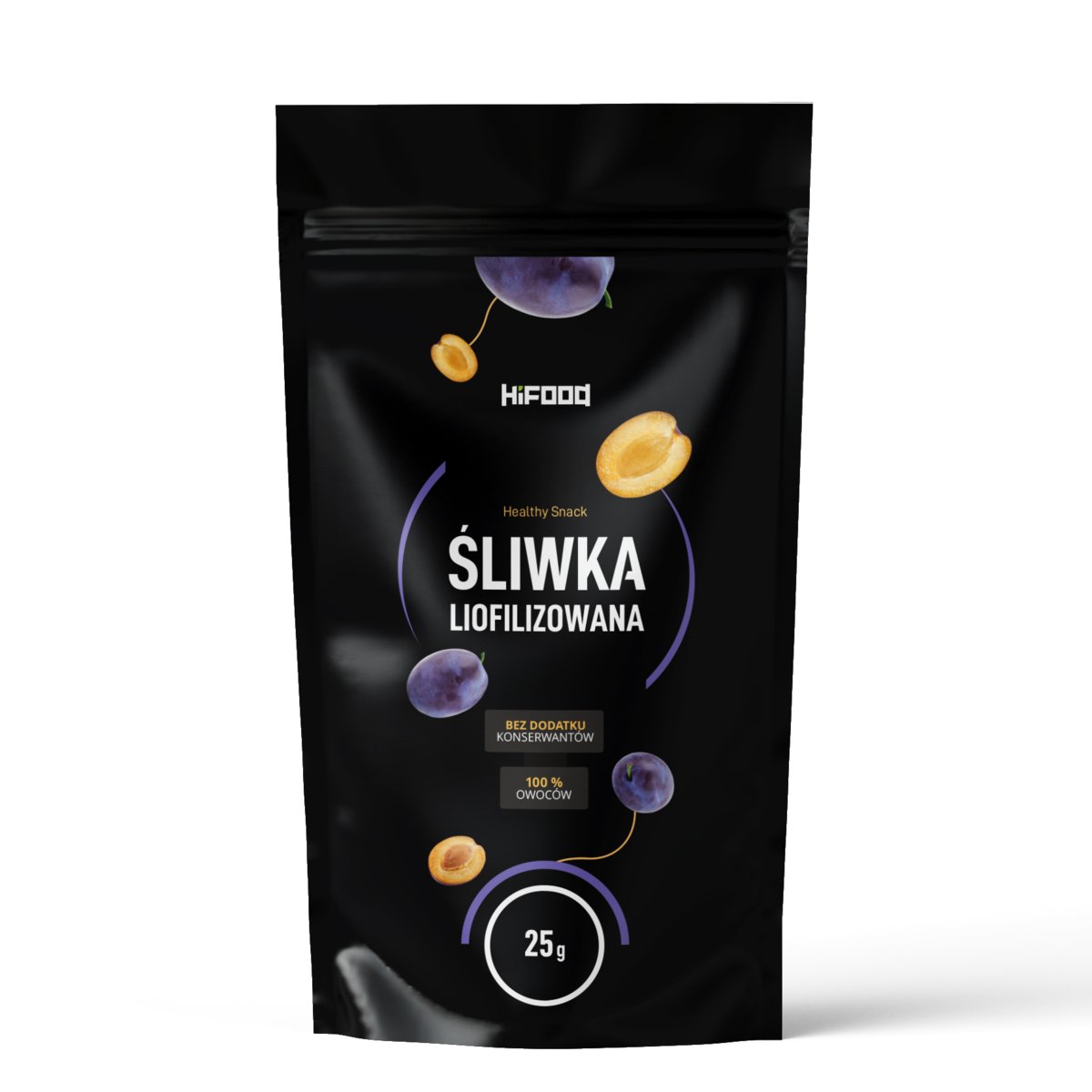 ŚLIWKA WĘGIERKA LIOFILIZOWANA 100% 25g Połówki HiFOOD - HiFood | Sklep ...