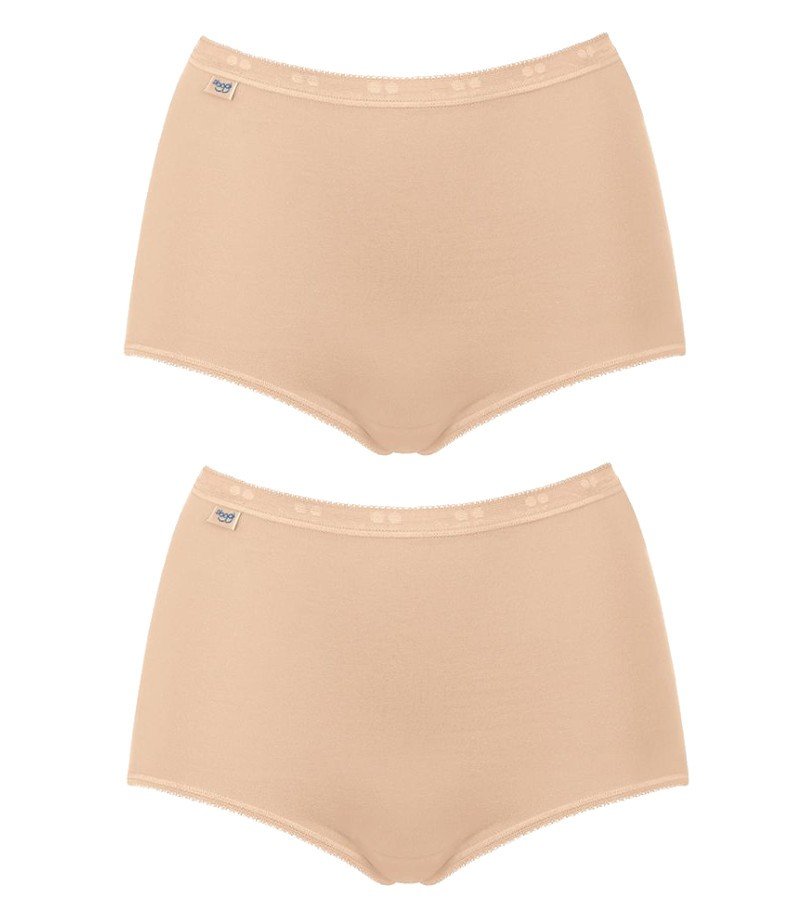 Sloggi, 2 x Majtki damskie sloggi Basic+ Maxi 2P, rozmiar 40 - Sloggi | Moda Sklep EMPIK.COM