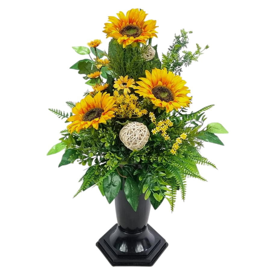 SŁONECZNIKI (950.21) Bukiet we wkładzie na cmentarz - Marko604 | Sklep EMPIK.COM