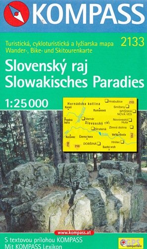 Słowacki raj. Mapa 1:25 000 - Opracowanie zbiorowe | Książka w Empik