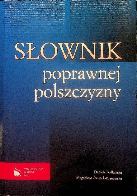 Słownik poprawnej polszczyzny - W opisie | Książka w Empik