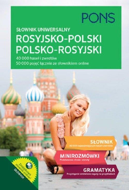 Słownik uniwersalny rosyjsko-polski, polsko-rosyjski - Opracowanie zbiorowe | Książka w Empik