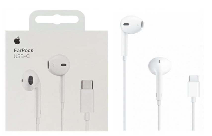 Słuchawki Apple Earpods USB-C MTJY3ZM/A Do iPhone 15 / 16 / 17 Pro ...