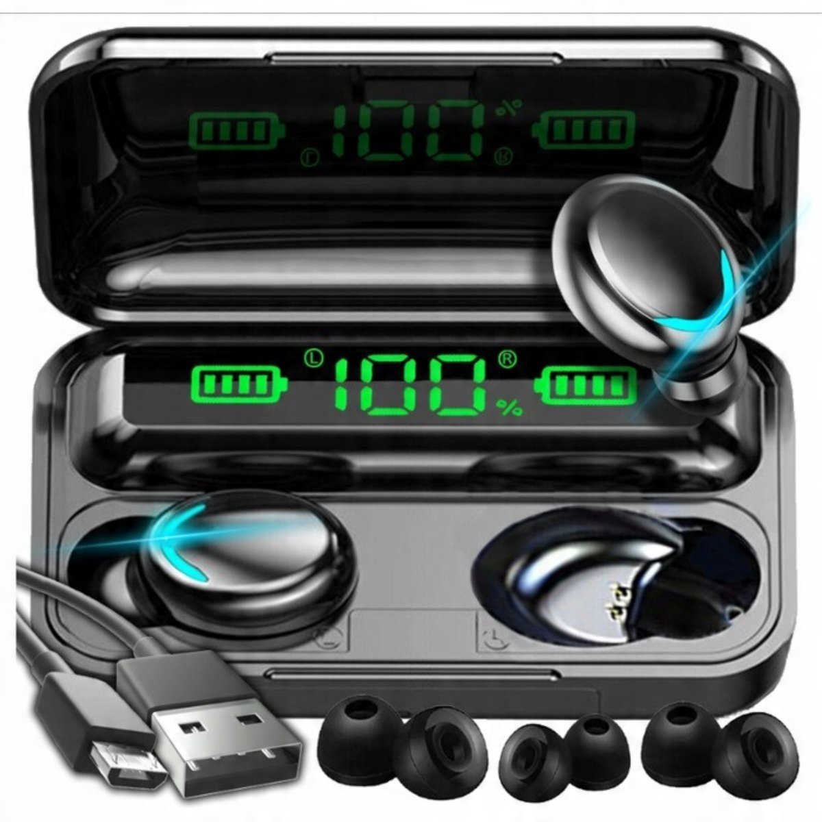 Sluchawki Bezprzewodowe Do Uszu Male Bezprzewodowe Słuchawki Bluetooth ...