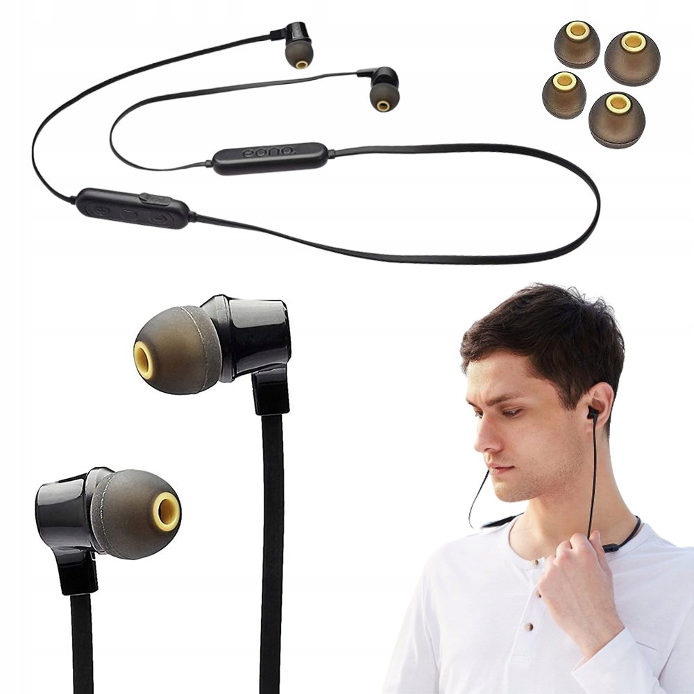 SŁUCHAWKI BEZPRZEWODOWE EONO EQ Z MIKROFONEM BLUETOOTH 5.0 HARMAN BASS - Eono | Sklep EMPIK.COM