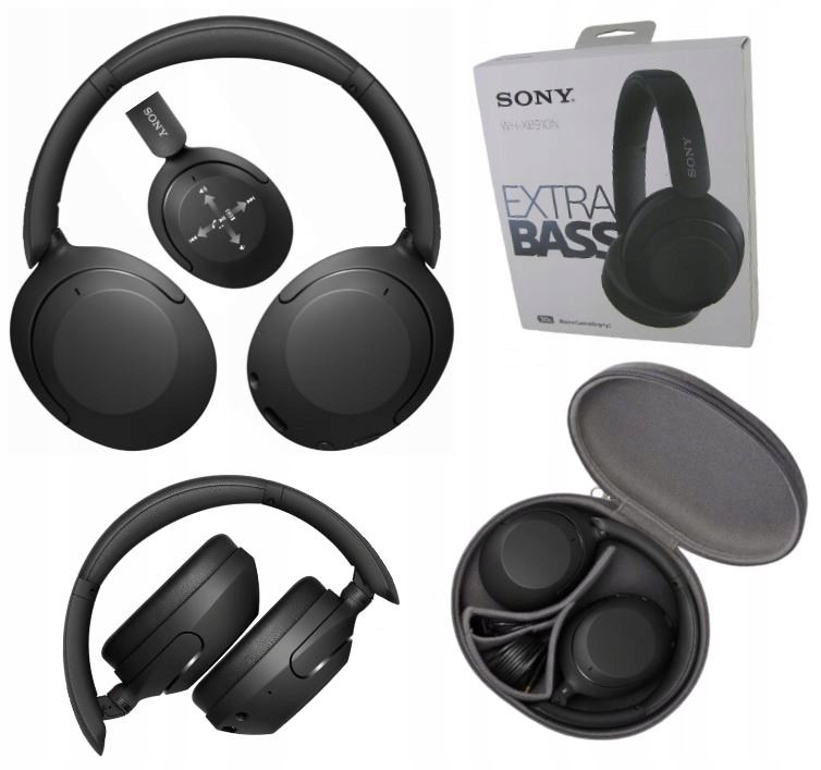 Słuchawki Bezprzewodowe Nauszne Sony Wh-Xb910N Z Anc - Sony | Sklep EMPIK.COM