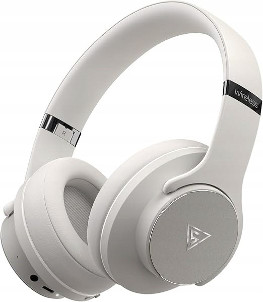 Słuchawki Bluetooth 5.3 Bezprzewodowe Nauszne Składane 90h HiFi Bass ...