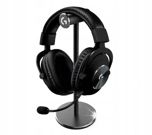Słuchawki Logitech G Pro X DAC USB Czarne Gamingowe + Stojak - Inna ...