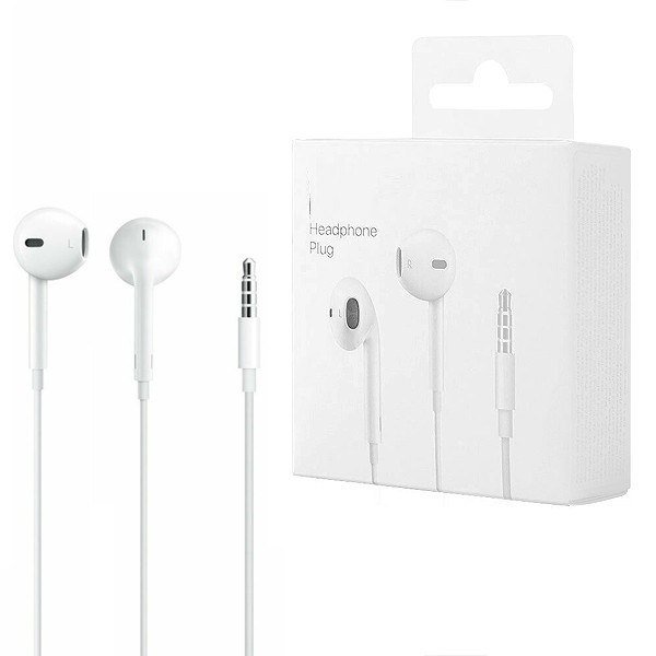 S uchawki Przewodowe Do Iphone Bia e Earpods Box Jack 3.5Mm Ipad Appx