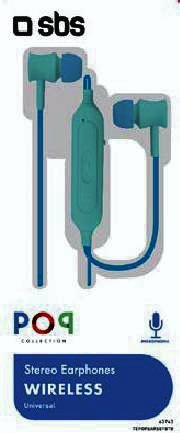 Słuchawki SBS POP Collection TEPOPEARSETBTB - SBS | Sklep EMPIK.COM