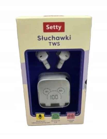 Słuchawki Setty TWS białe - Setty | Sklep EMPIK.COM
