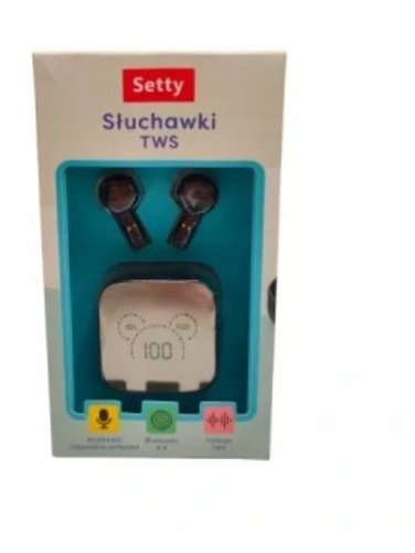 Słuchawki Setty TWS czarne - Setty | Sklep EMPIK.COM