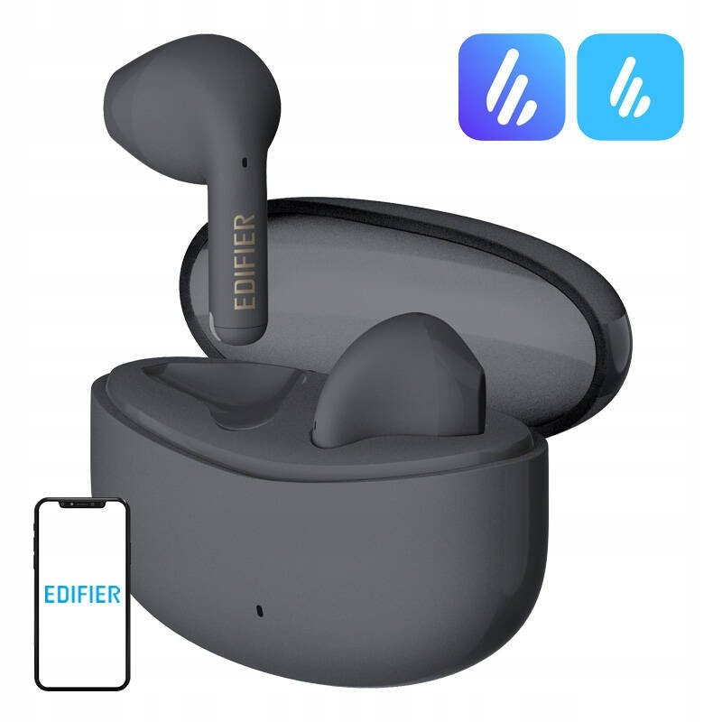 Słuchawki TWS Edifier X2s (szare) - Edifier | Sklep EMPIK.COM