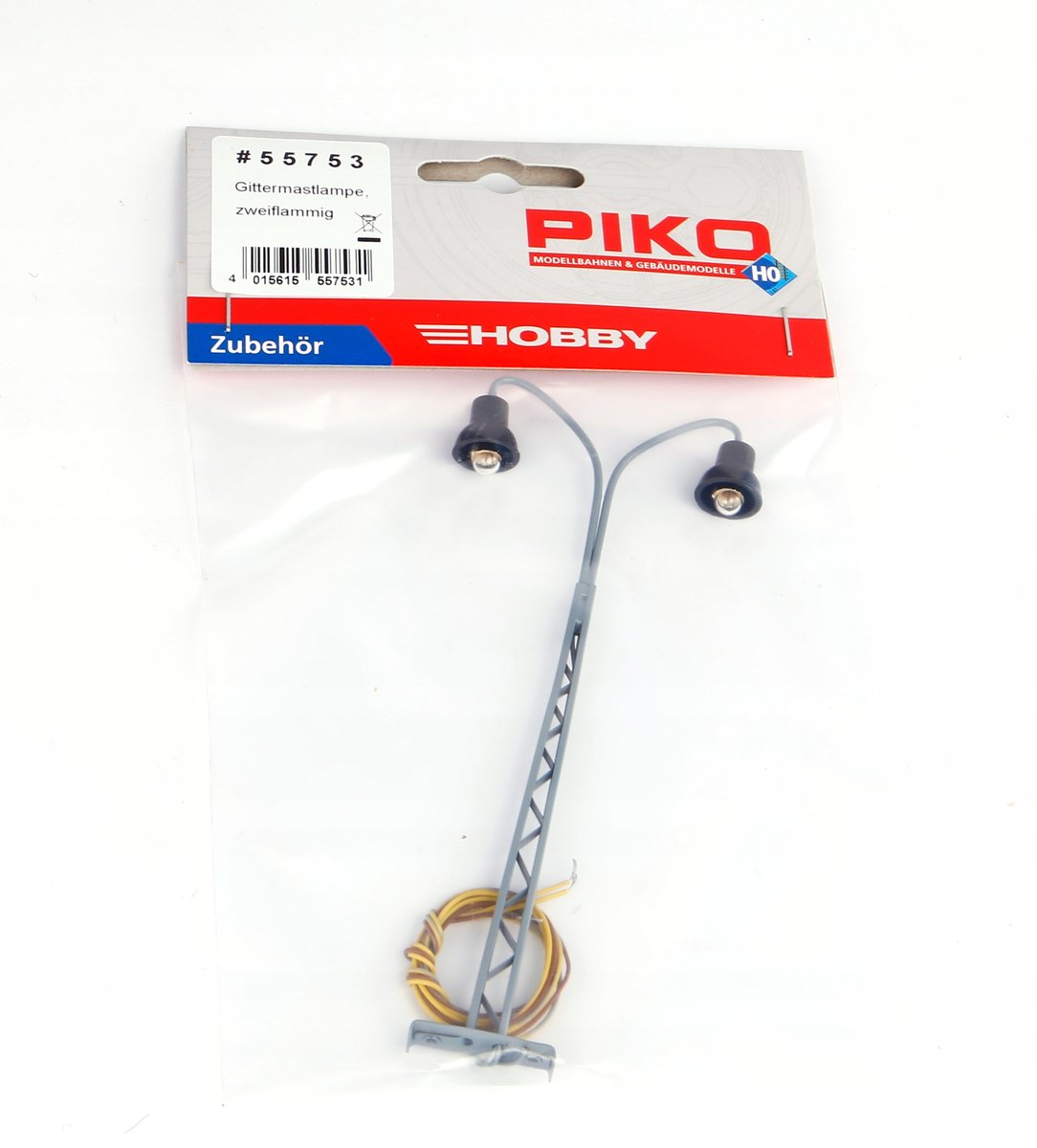 Słup oświetleniowy dwuramienny 140 mm., Piko 55753 - Piko | Sklep EMPIK.COM