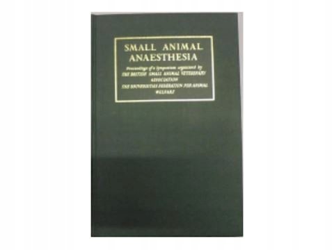 Small Animal Anaesthesia - Oliver Jones | Książka w Empik