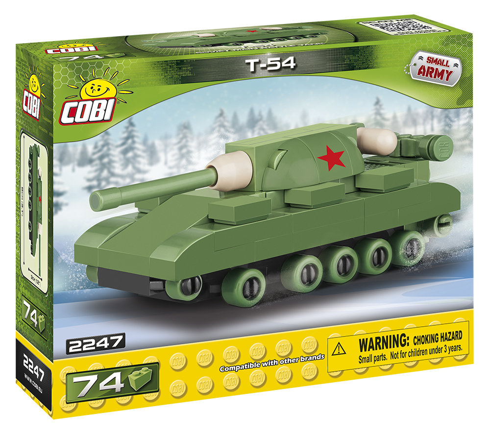 Small Army, klocki Nano Tank T 54, COBI-2247 - Small Army Nano Tank ...
