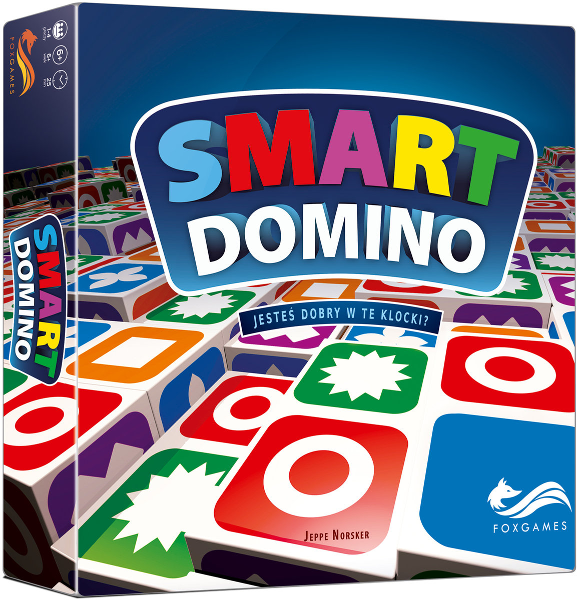 Smart Domino, gra planszowa, FoxGames - FoxGames | Sklep EMPIK.COM
