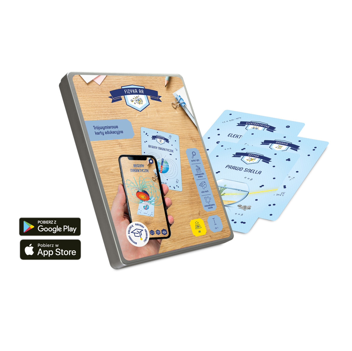 Smartbee Club, Karty Fizyka AR - SmartBee Club | Sklep EMPIK.COM