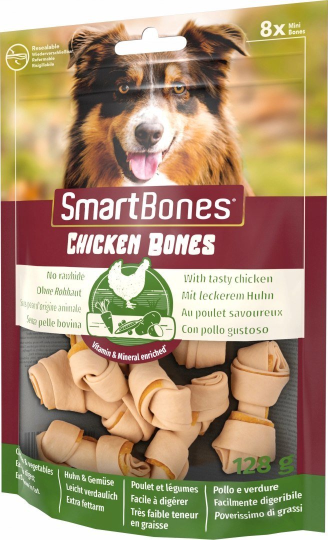 Smartbones Chicken Bones Mini 8Szt. [T027101] - SmartBones | Sklep ...