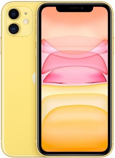 Smartfon Apple iPhone 11, 4/64 GB, żółty - Apple | Sklep EMPIK.COM