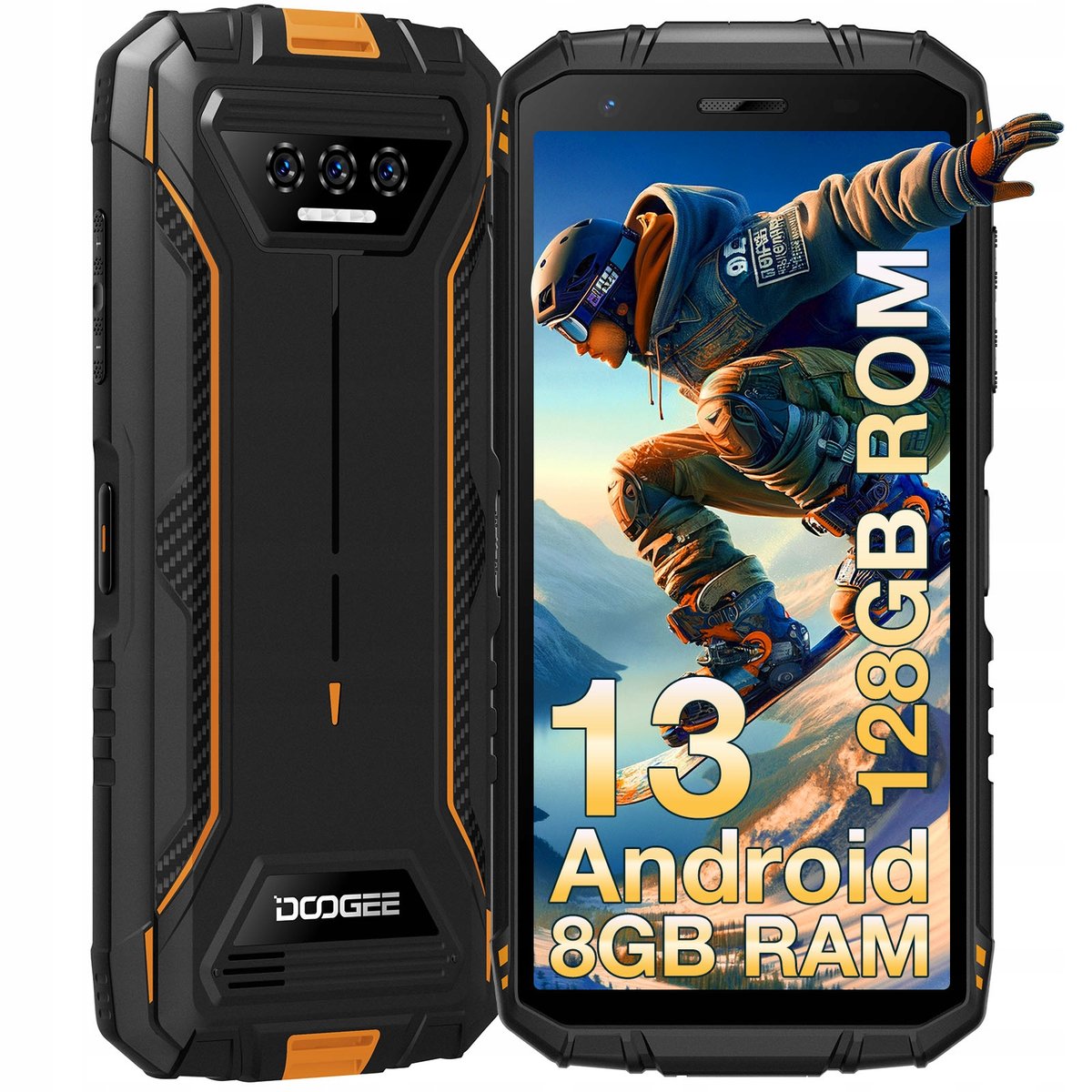 Smartfon Doogee S41 Plus 8Gb /128 Gb Android 13 5,5“ Ips Hd+ 6300Mah Nfc 4G - Doogee | Sklep ...