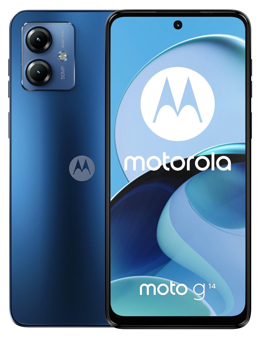 Smartfon MOTOROLA moto g14 4/128GB Niebieski (Sky Blue) - Motorola ...