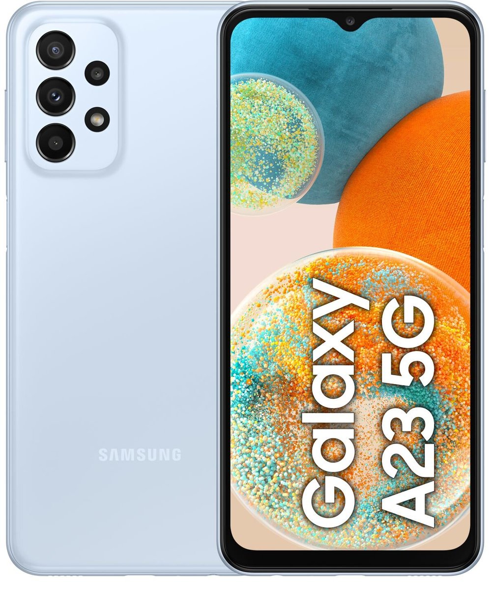 Smartfon Samsung Galaxy A23, 5G, 4/128 GB, niebieski - Samsung Electronics | Sklep EMPIK.COM