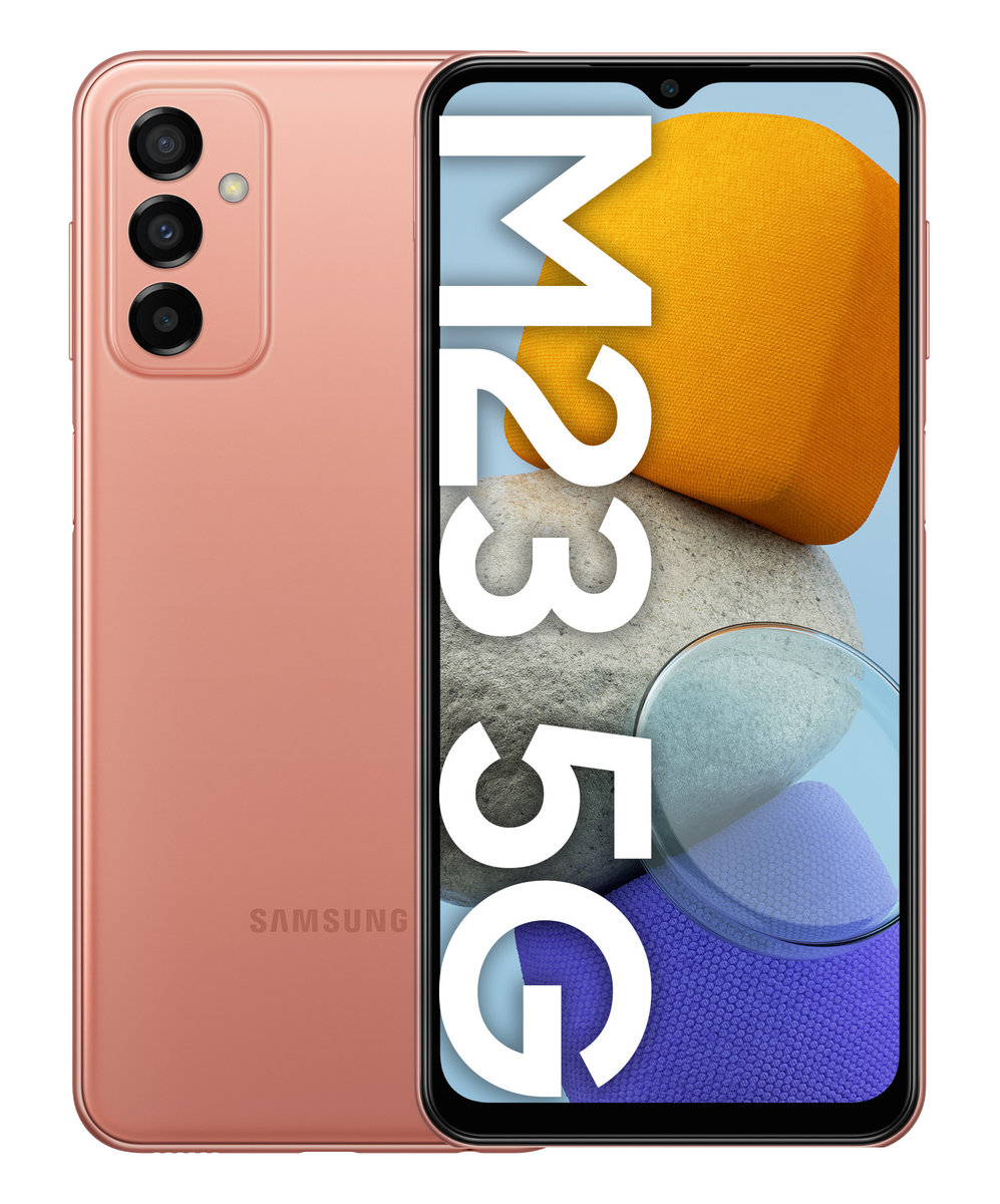 Smartfon Samsung Galaxy M23 4/128 GB różowy - Samsung | Sklep EMPIK.COM