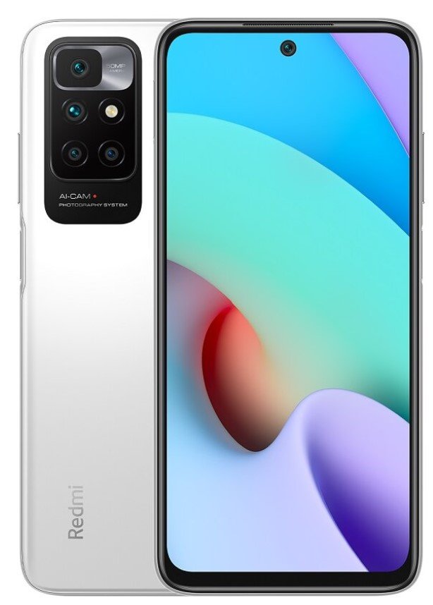 Smartfon Xiaomi Redmi 10, 4/128 GB, biały - Xiaomi | Sklep EMPIK.COM