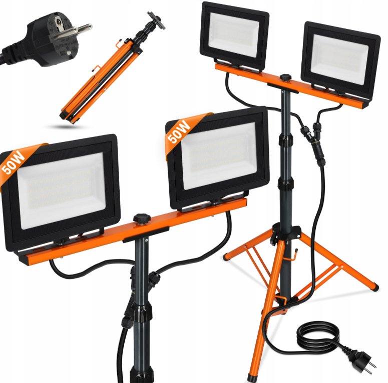 Smartled Halogen LED ze statywem 50 W - SmartLED | Sklep EMPIK.COM