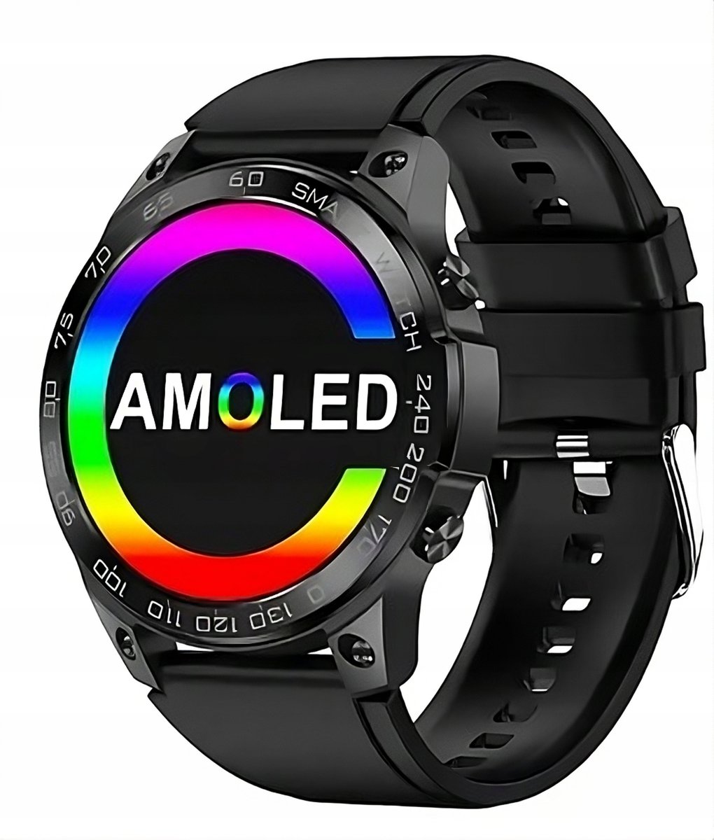 Smartwatch Amoled Elegancki Ekg Puls Pro Menu Pl - Angelo | Sklep EMPIK.COM