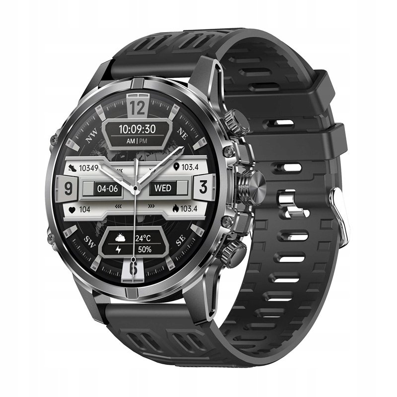 Smartwatch Blitzwolf BW-AT6 plus (czarny) - BlitzWolf | Sklep EMPIK.COM