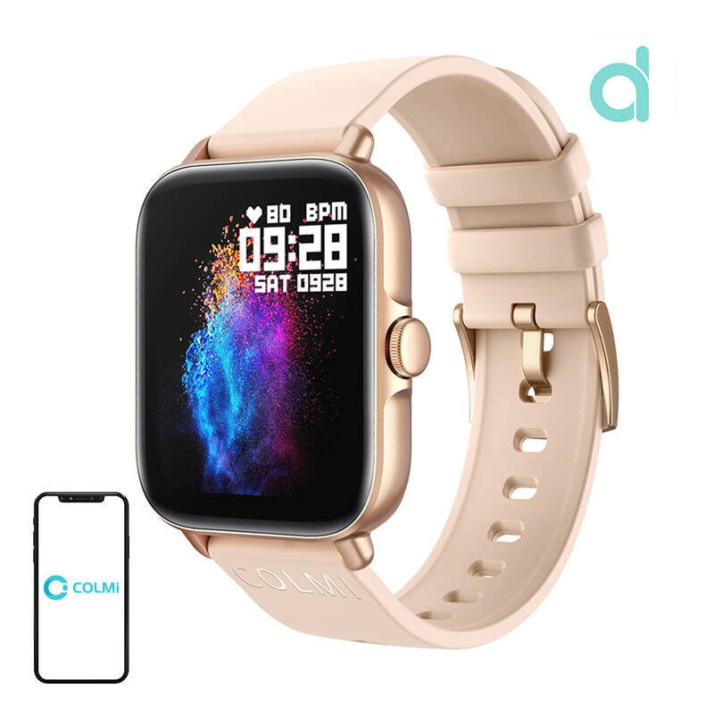 Smartwatch Colmi P28 Plus (Złoty) - Colmi | Sport Sklep EMPIK.COM